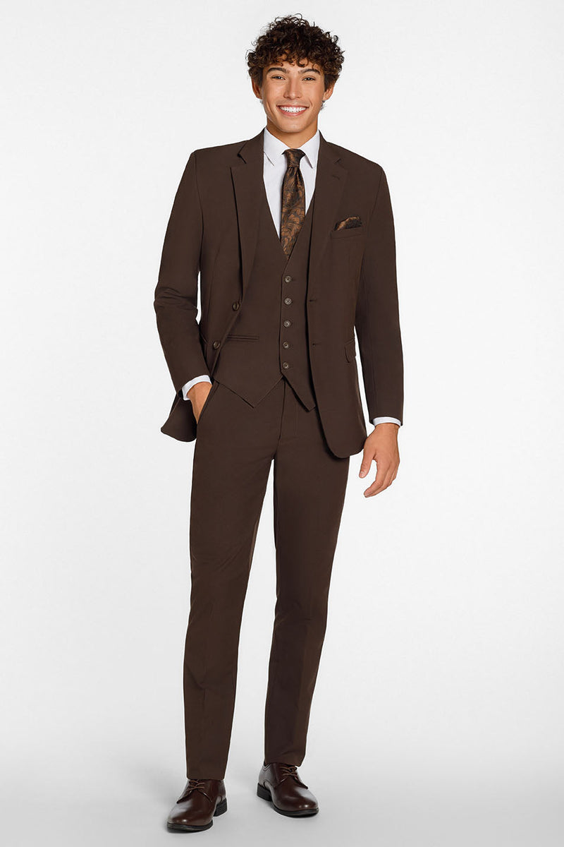 "Metro" Chocolate Suit Jacket (Separates) – BlackTie.com