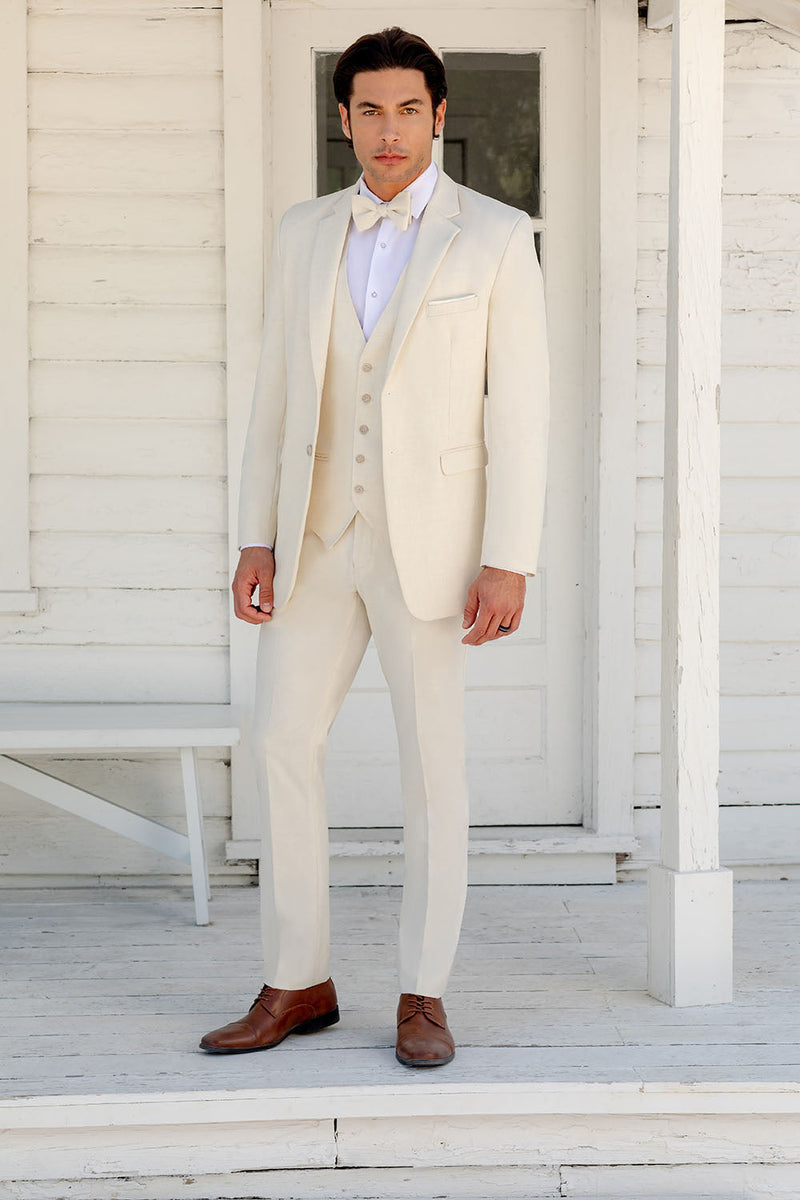 "Metro" Creme Suit Jacket (Separates) – BlackTie.com