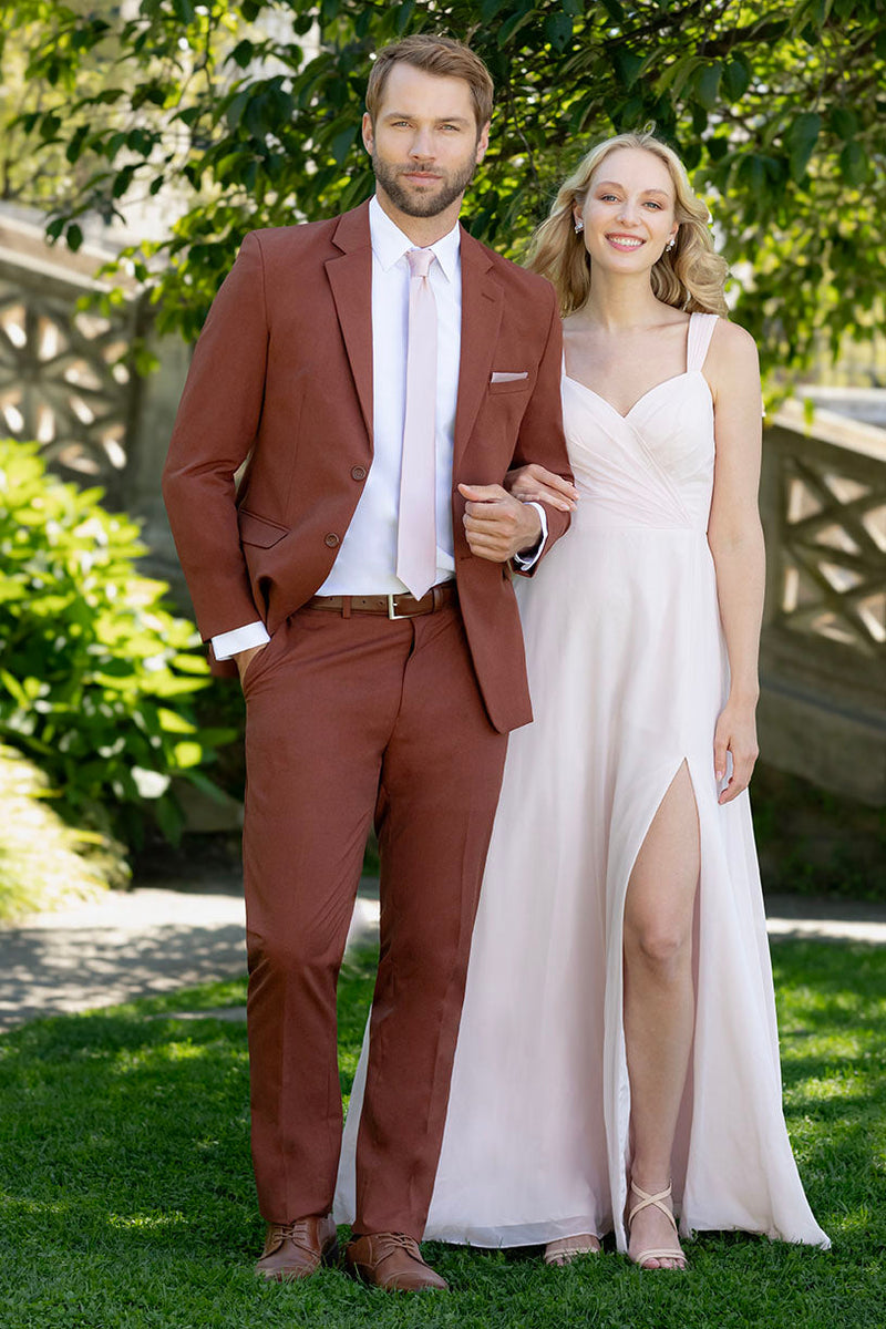 "Metro" Rust Suit Jacket (Separates) – BlackTie.com