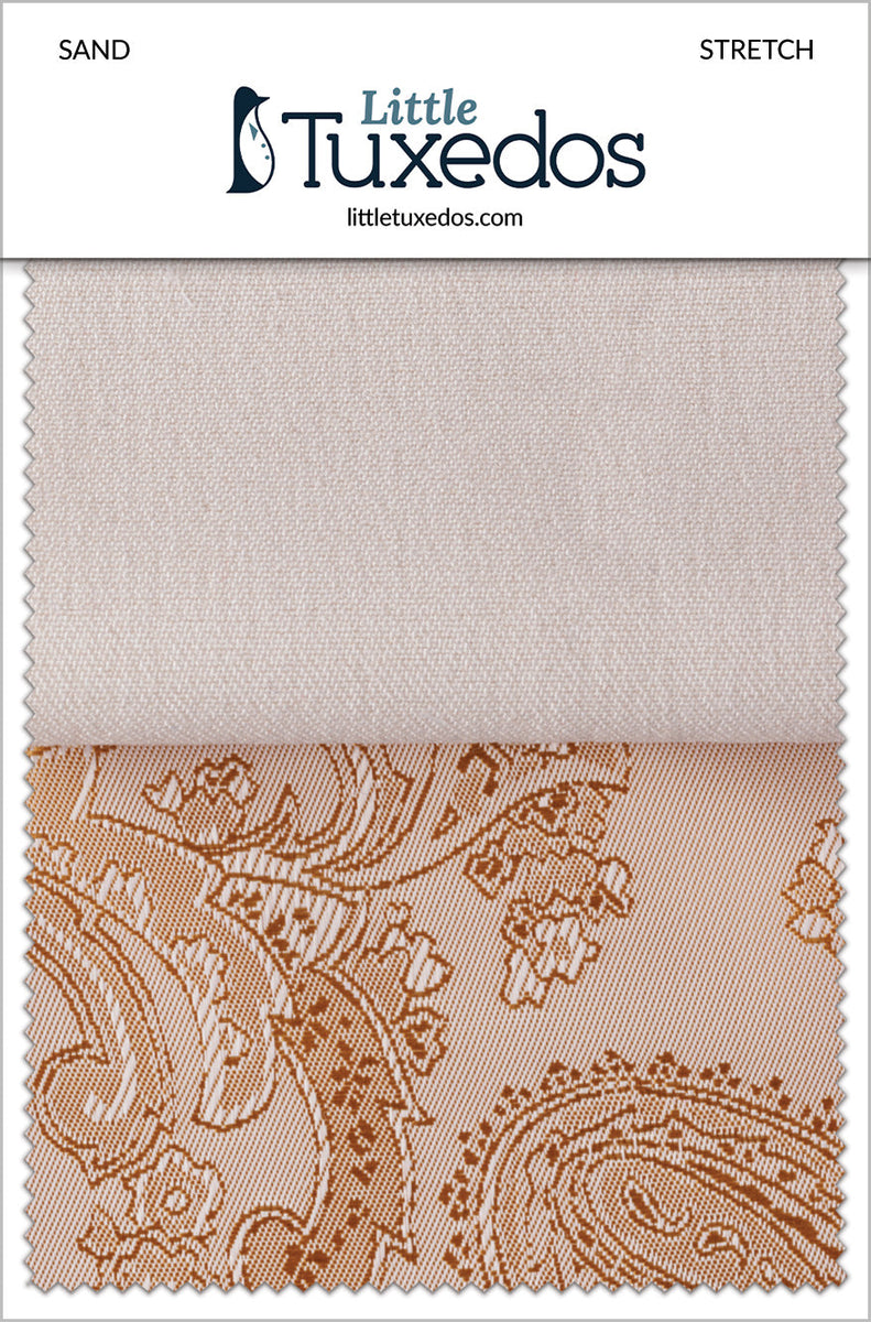 Sand Stretch Fabric Swatch – BlackTie.com
