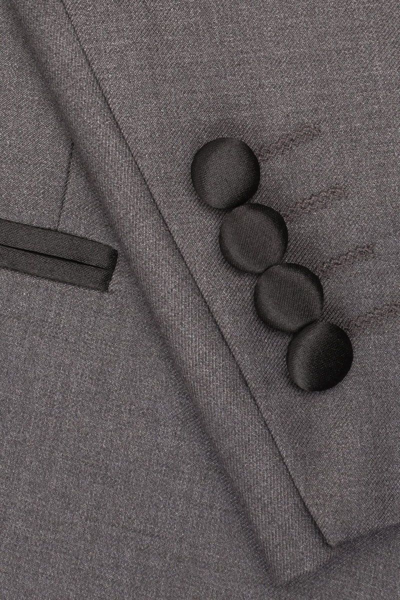 "Milan" Steel Grey Tuxedo Jacket – BlackTie.com
