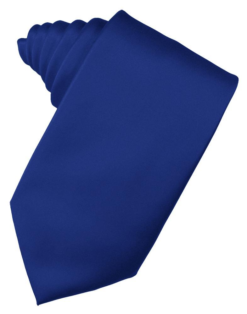 Royal Blue Luxury Satin Necktie – BlackTie.com