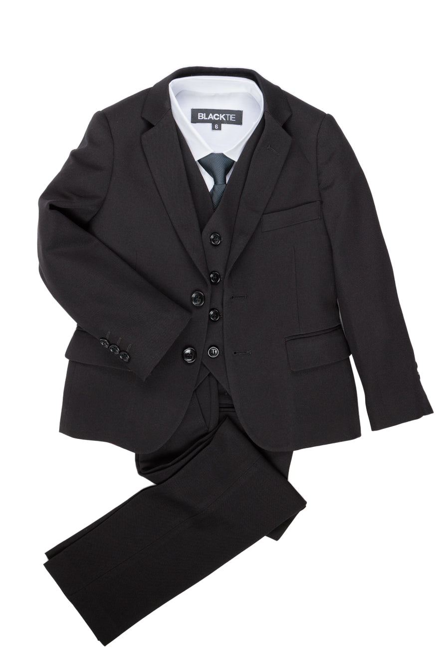 Liam Kids Onyx Black Suit 5 Piece Set BlackTie liam-kids-onyx-black-suit-5-piece-set-blacktie