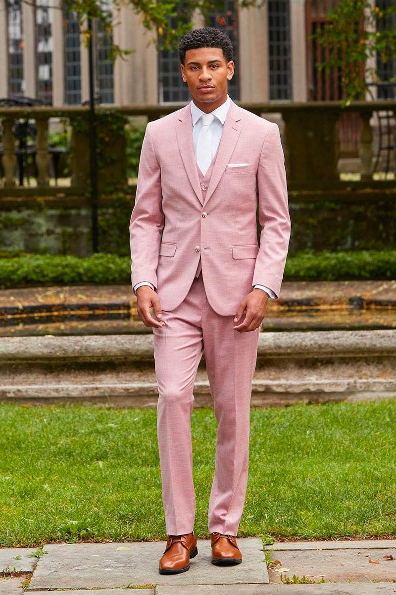 "Sharkskin" Rose Suit Jacket (Separates) – BlackTie.com