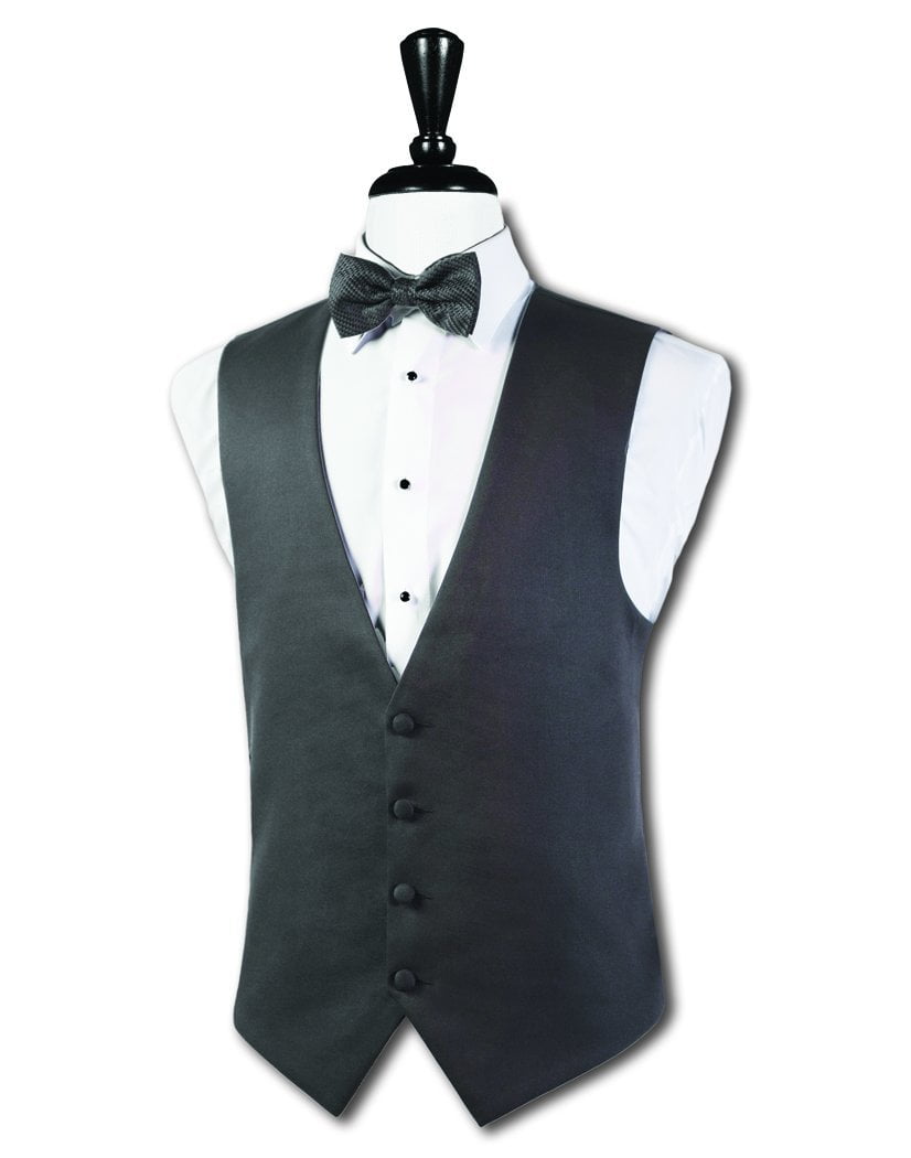 "Mason" Steel Grey Vest – BlackTie.com